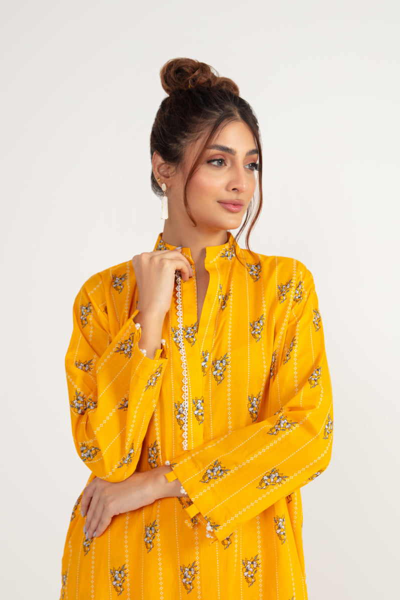 ELIN - 3 Piece Co-Ord Set With Dupatta – Kesori